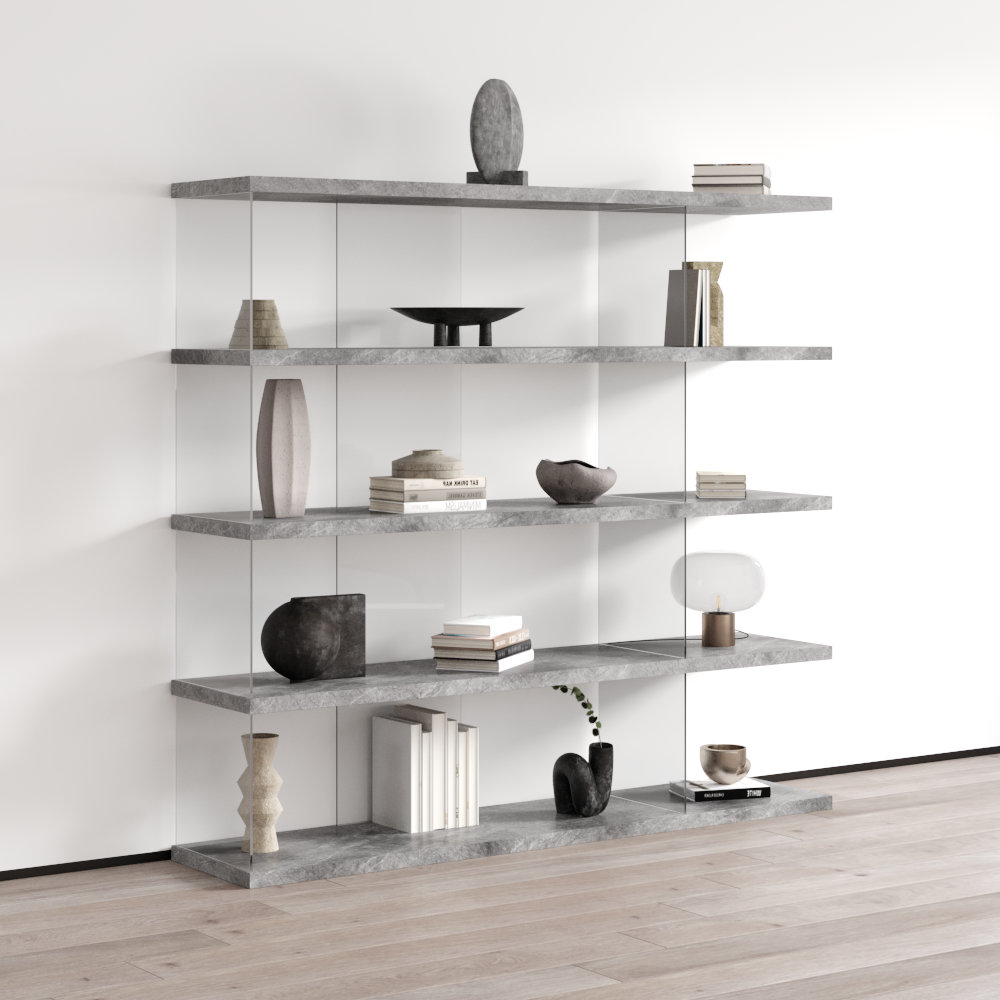 Brayden Studio® Gravity Bookcase | Wayfair